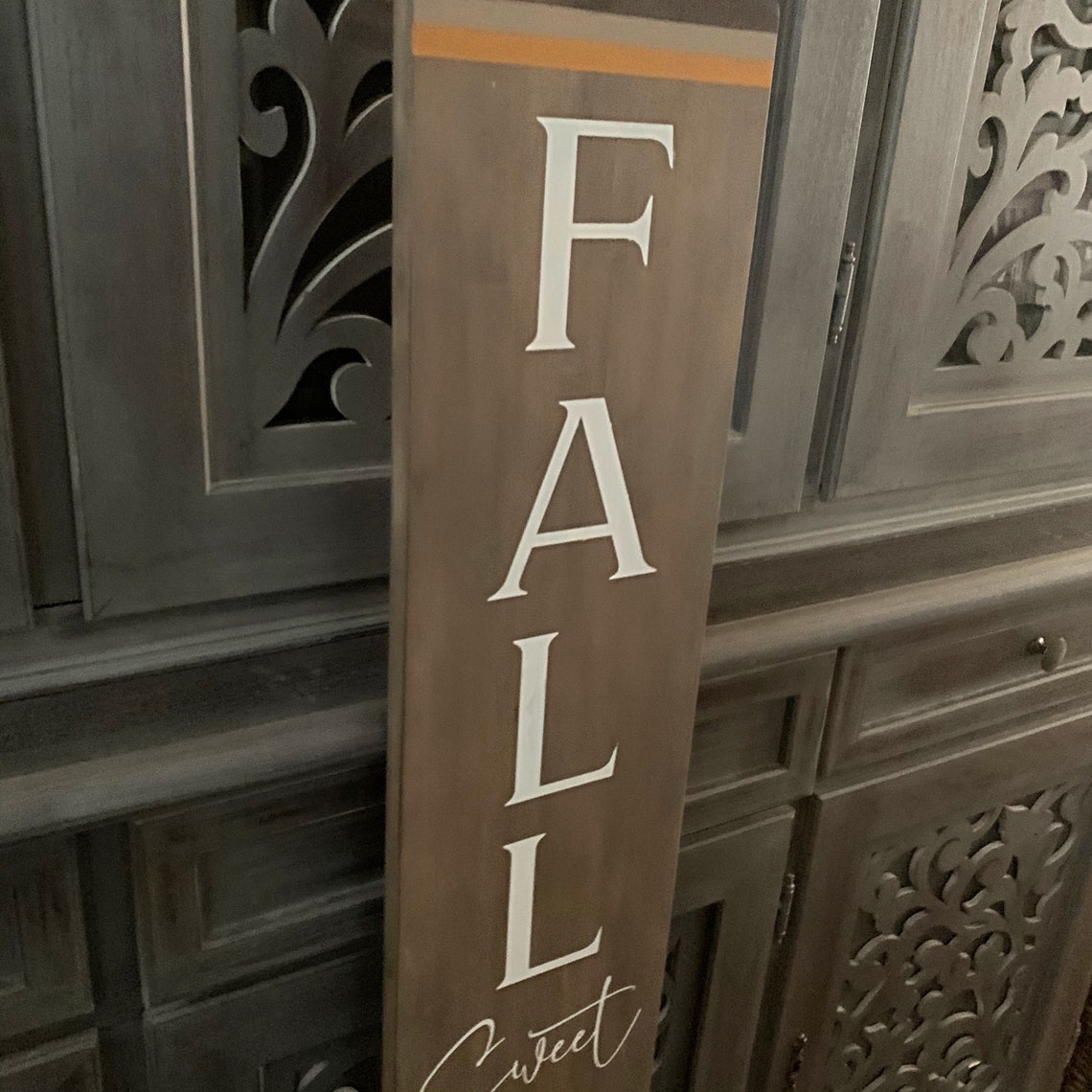 Fall Sweet Fall Wood Sign Porch Signs Fall Decor - Etsy
