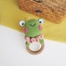 Crochet Pattern Frog Baby Rattle, Amigurumi Teether Pattern, Crochet ...