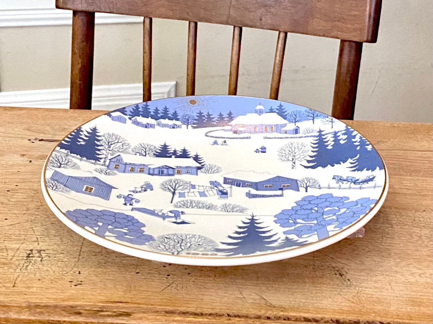 Arabia Finland Plate, Vintage Plate Finland, Collectible Christmas ...