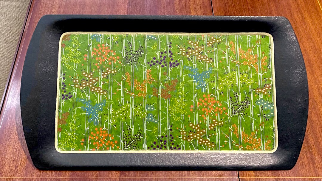 Decorative Serving Tray, Japanese Tray, Japanese Decor, Asian Scenery ...