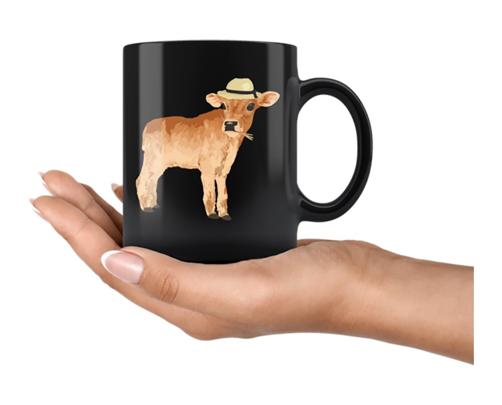 Cow Coffee Mug - This Cute Cup Will Surely Get Smiles - Great Cow ...