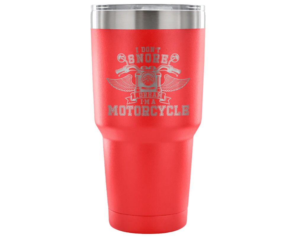 Motorcycle Tumbler Travel Mug | Motorcycle Rider Gifts Men | Funny I ...
