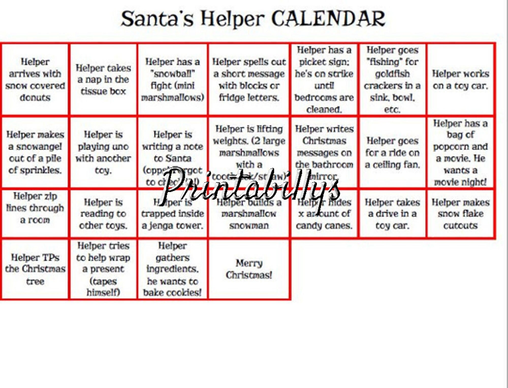 Santa's Helper Starter Pack 1 - Etsy