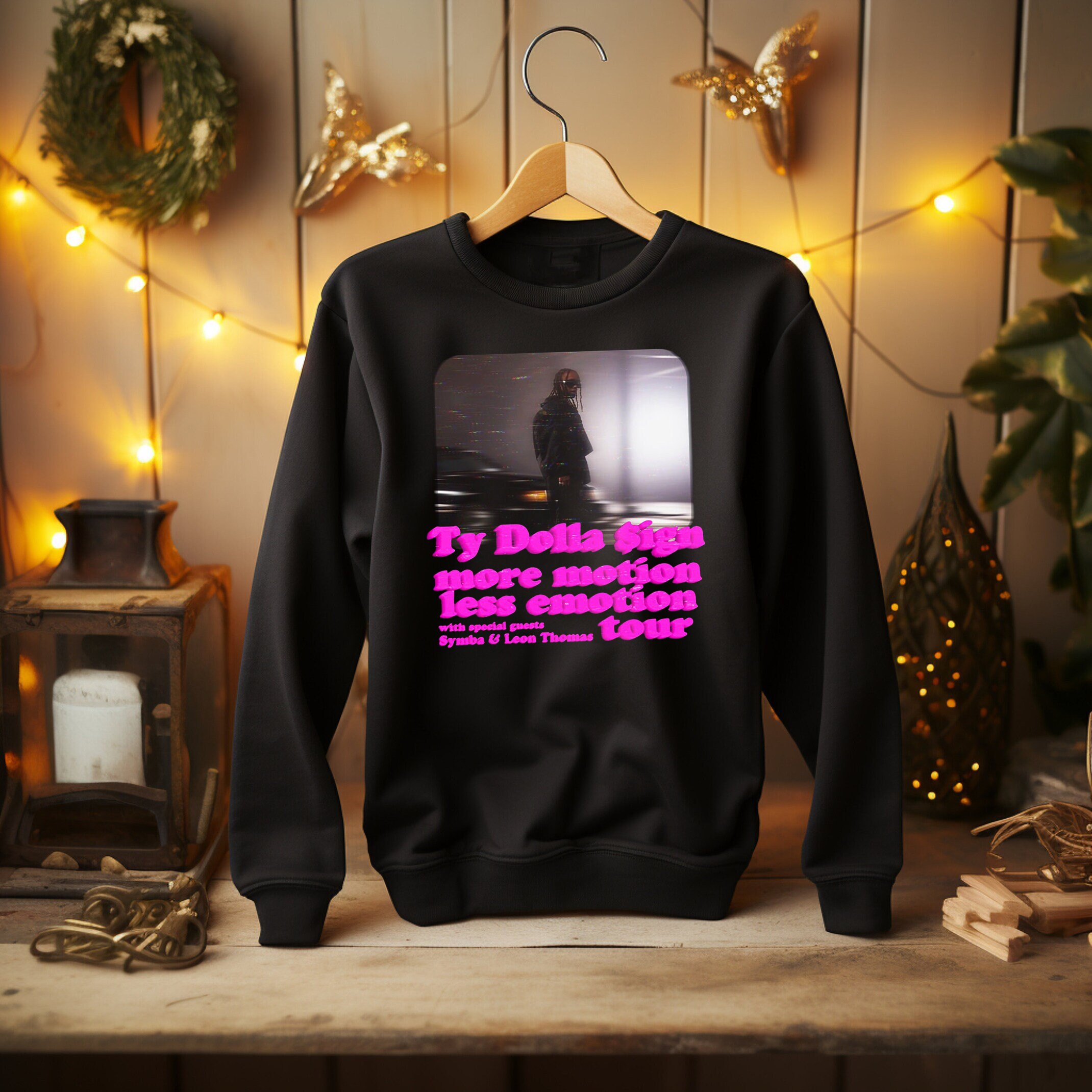 Ty Dolla Sign 2024 Tour Shirt, Ty Dolla Sign 2024 More Motion Less ...