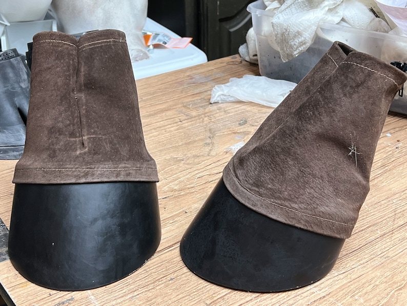 1 Pair of PONY Hand Hooves With Leather Sleeves - Etsy