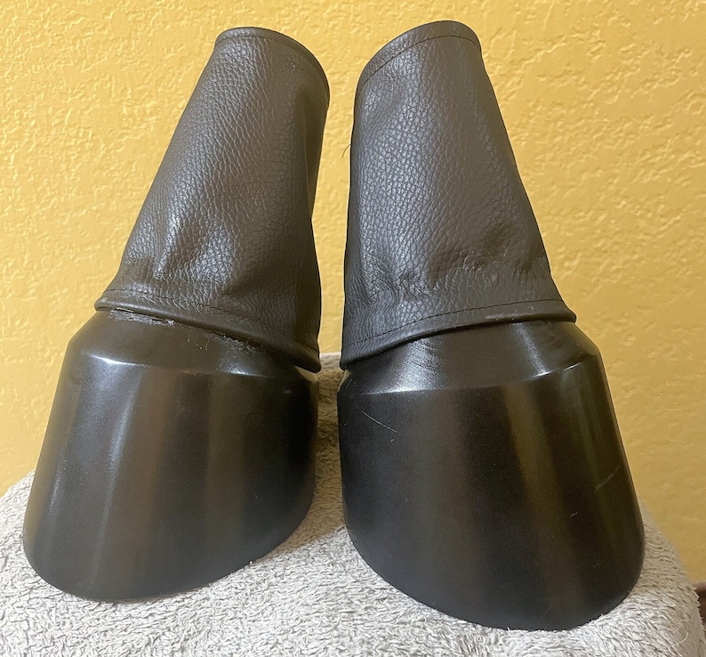 1 Pair of PONY Hand Hooves With Leather Sleeves - Etsy