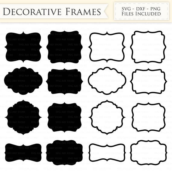 Beautiful and Versatile Decorative Frame SVG: A Complete Guide – Decor