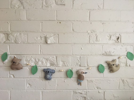 Australian Animal Garland Australian Animal Bunting | Etsy