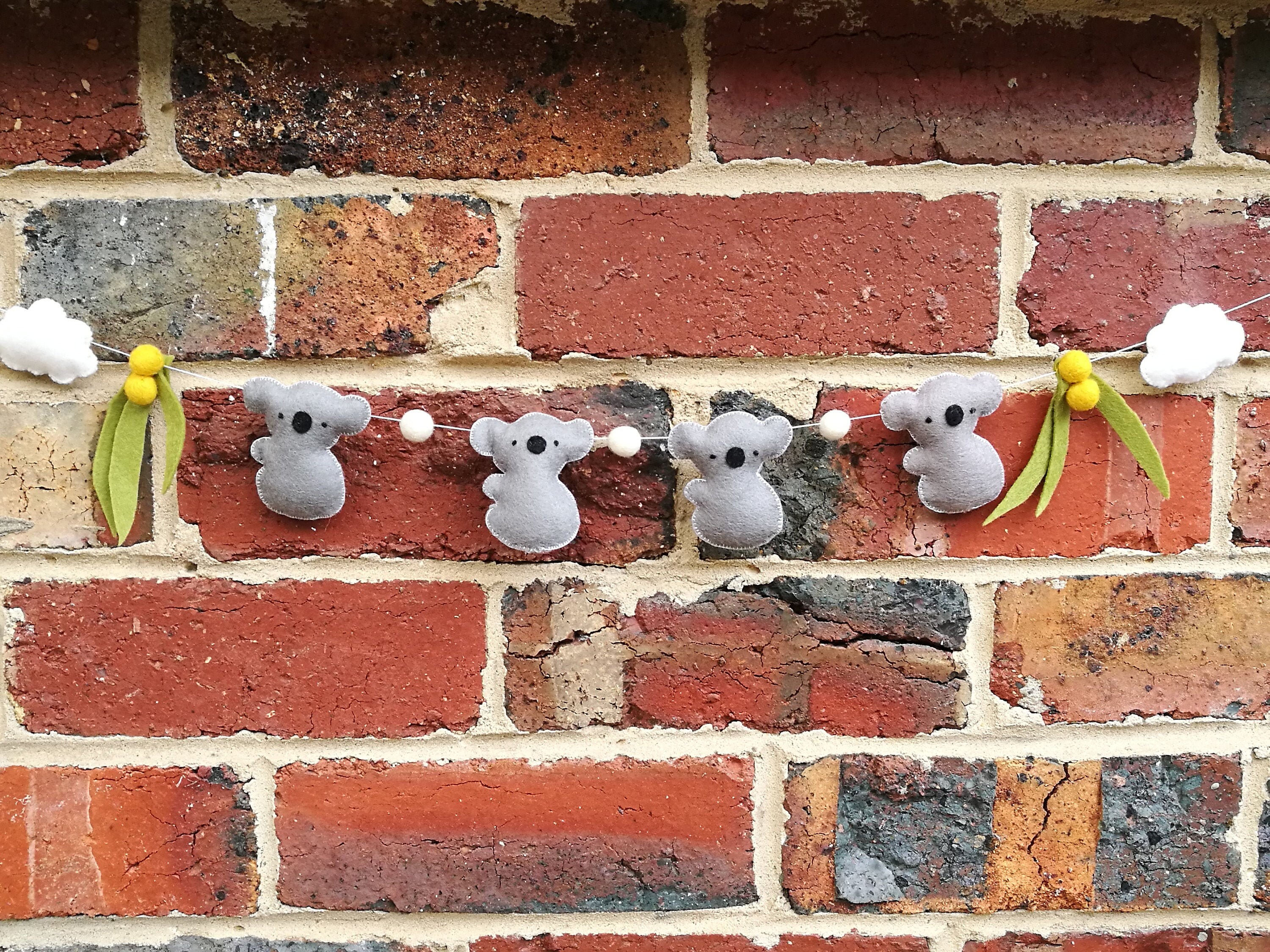 Koala Garland/ Australian Animal Garland/ Nursery Garland/ | Etsy