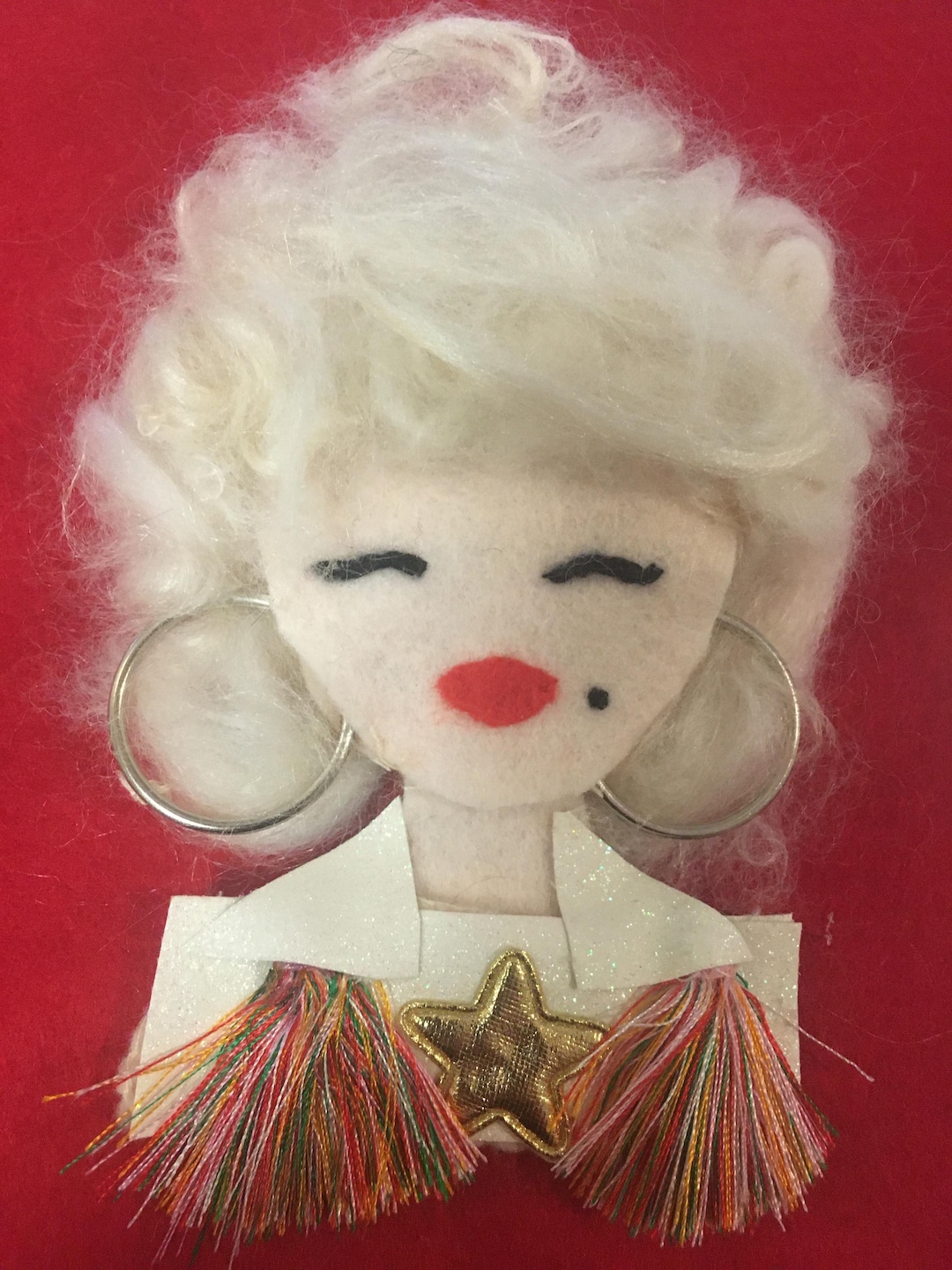 Dolly Parton Decoration , Dolly Xmas Famous Icon, Dolly Cowboy - Etsy