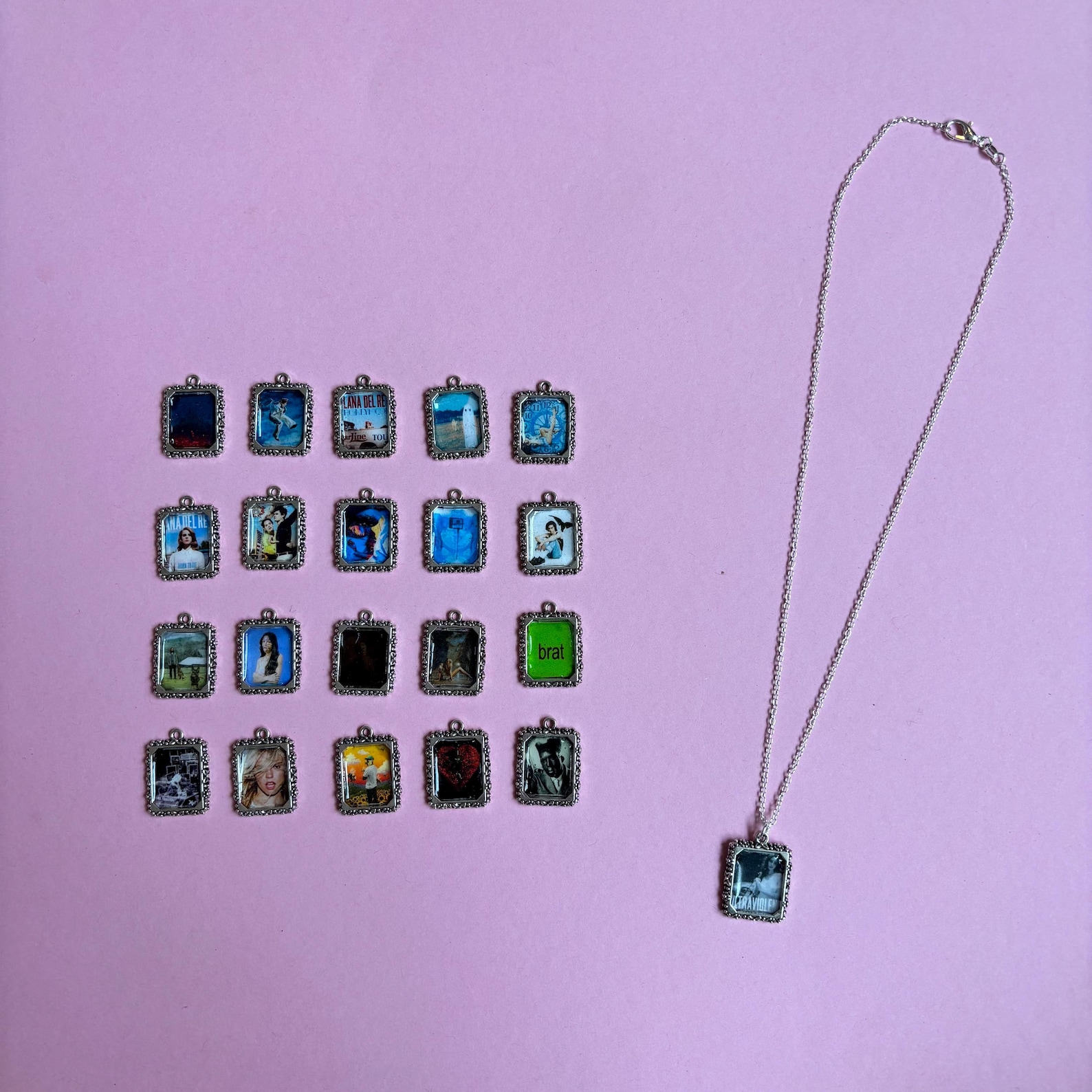 Custom Album Cover Necklace! Album Cover Poster, Album Cover Prints ...