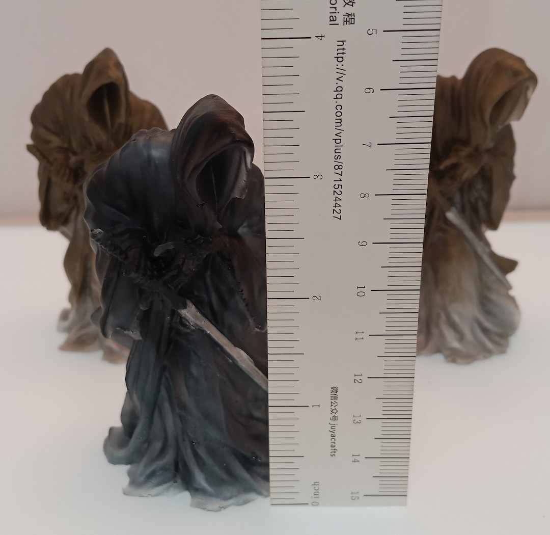 Stalking Grim Reaper Figurine - Etsy