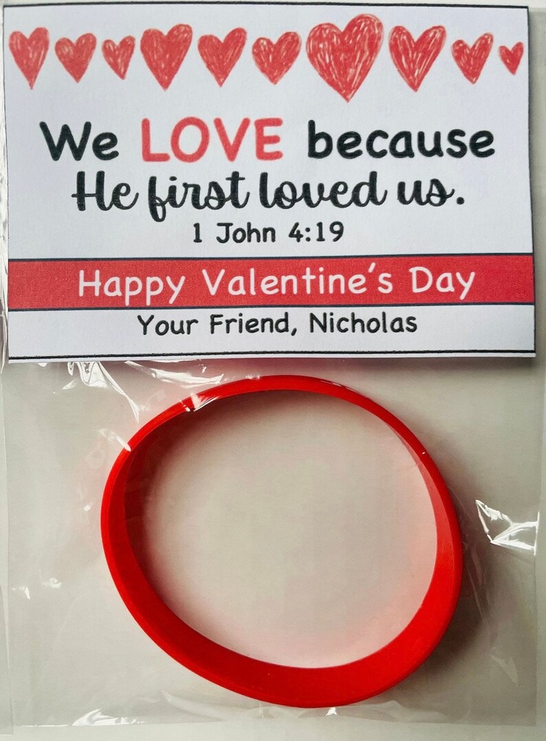 Digital Download, Christian Valentines Day Tag - Etsy