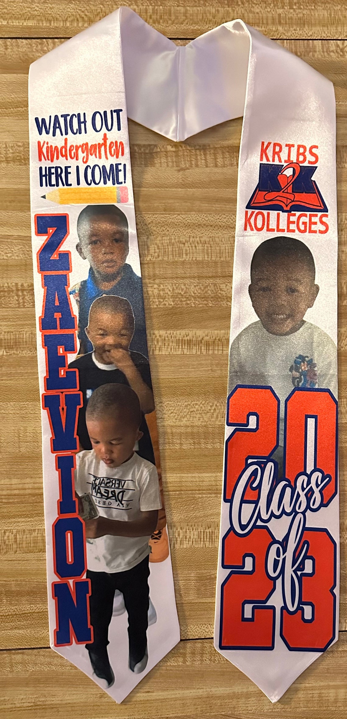 Custom Graduation Stole - Etsy