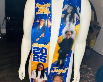 Custom Pre-k/kindergarten Graduation Stole & Cap - Etsy