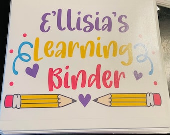 Preschool Learning Binder - Etsy