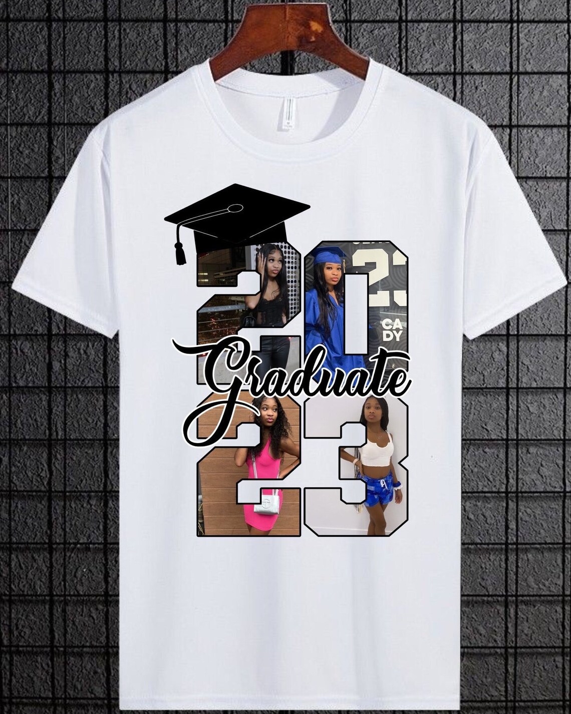 Custom Graduation Photo Shirt - Etsy