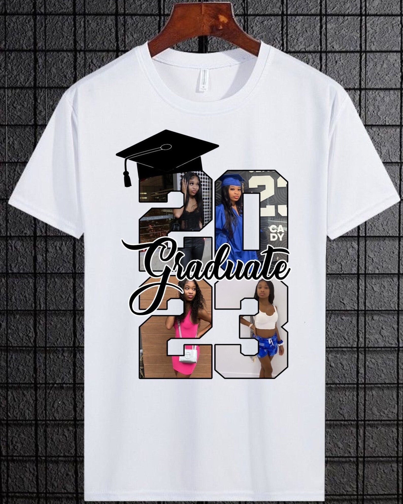Custom Graduation Photo Shirt - Etsy