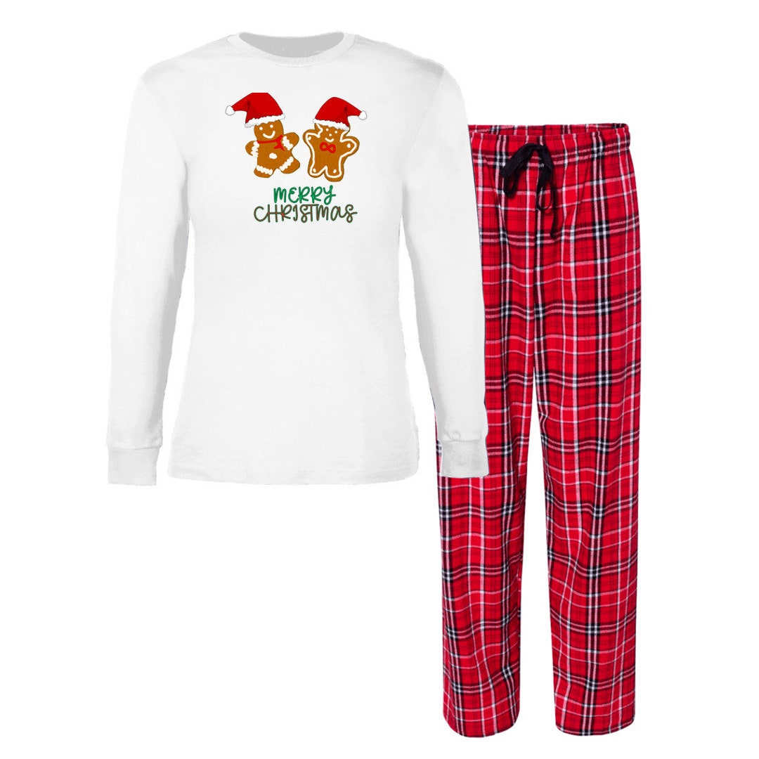 Flannel Plaid Pajamas Pyjamas Christmas Gift Family - Etsy