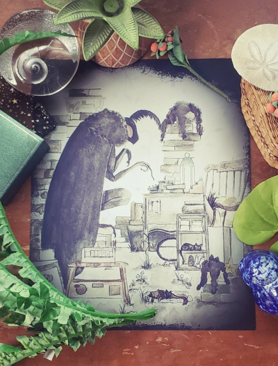 Mothman Art Print - Etsy