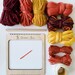 Beginners Weaving Kit in Fireside - Frame Loom, Fibre Pack, Warp ...