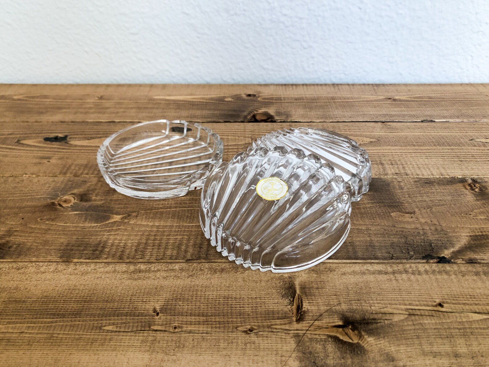 Crystal Coasters / Set of 3 Coasters / Clear Coasters / Shell | Etsy
