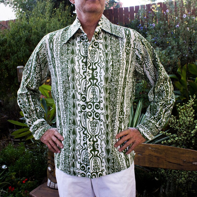 Polynesian Shirt - Etsy