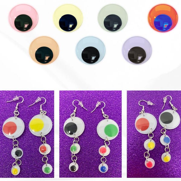 Wacky Earrings - Etsy