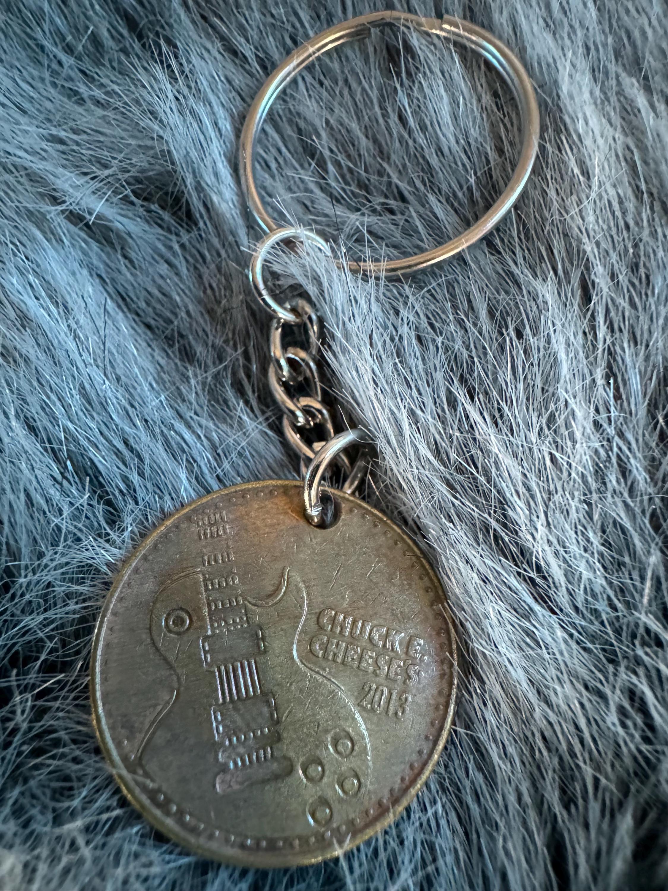 Chuck E Cheese Inspired Avenger and Juvenile Chuck Authentic Token ...