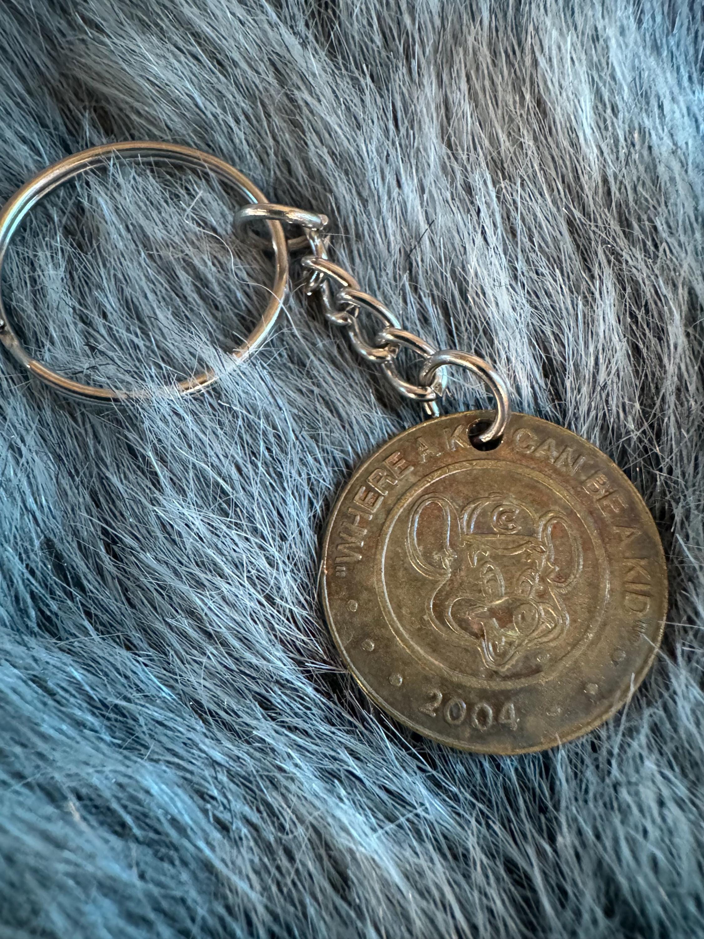 Chuck E Cheese Inspired Avenger and Juvenile Chuck Authentic Token ...