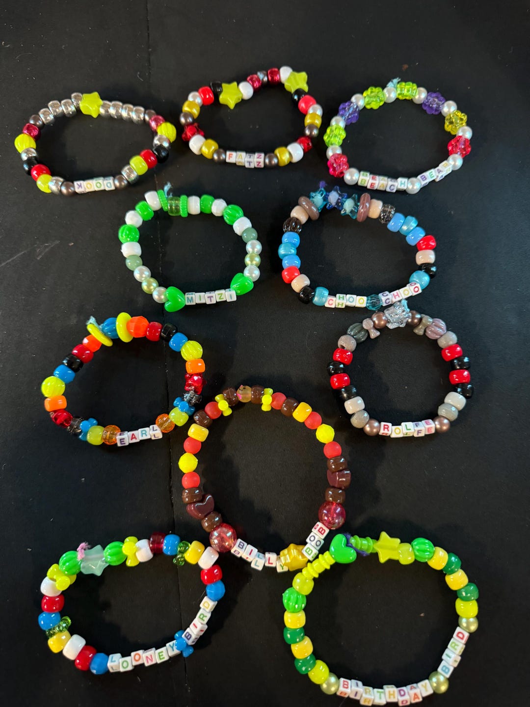 Rock A Fire Explosion Inspired Themed Kandi Bracelets Animatronic ...