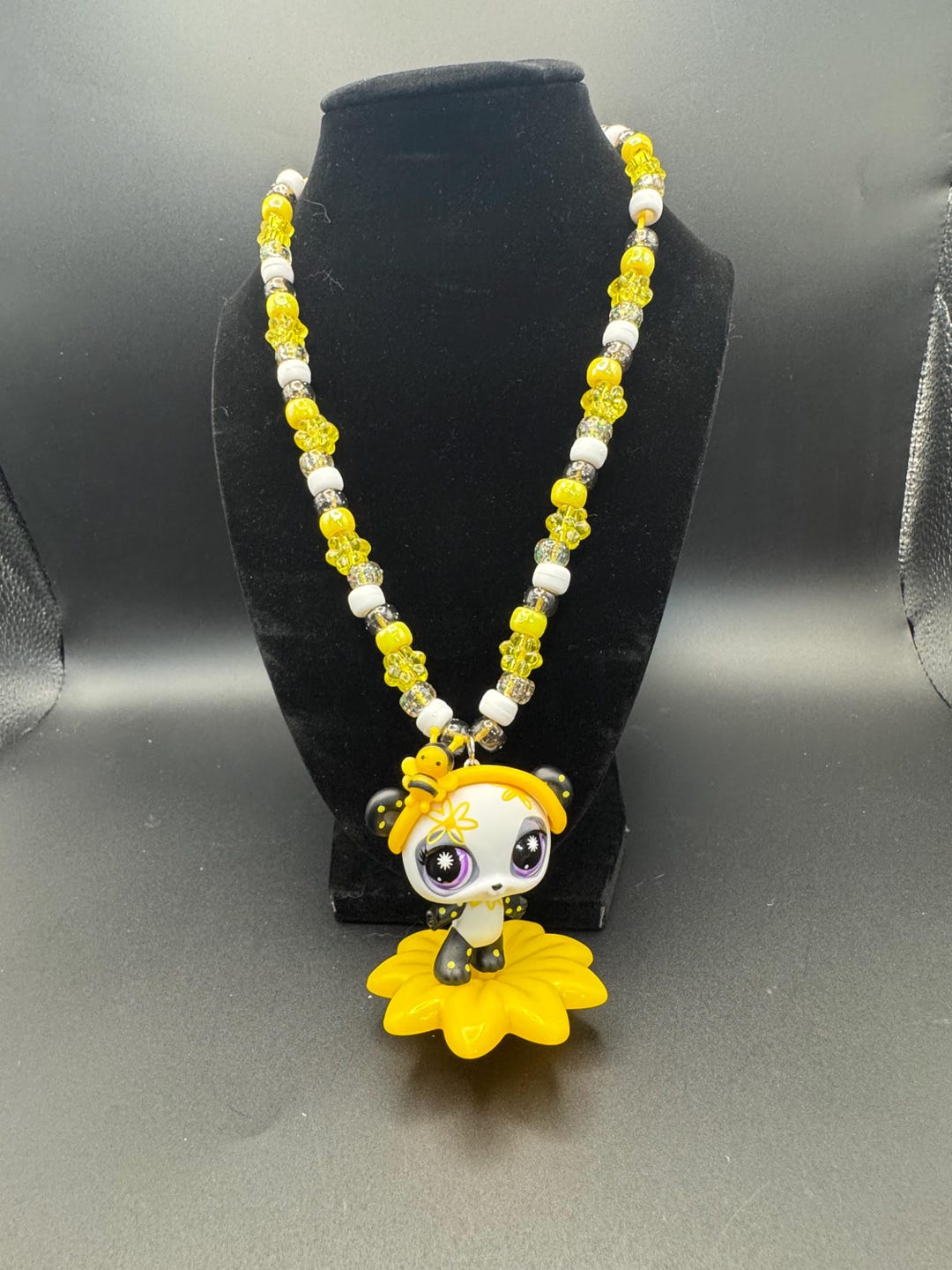Littlest Pet Shop | Spring Panda Bear Necklace | Kidcore | Kandi ...