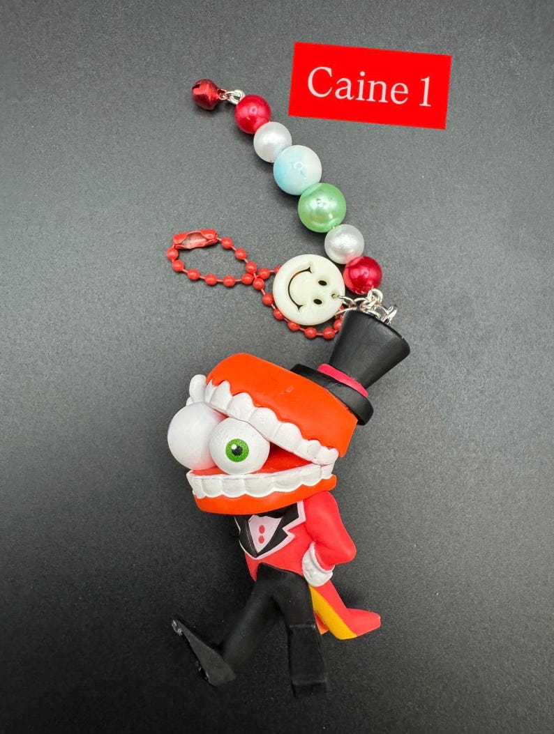 The Amazing Digital Circus | Upcycled Figure Keychains | Pomni | Caine ...