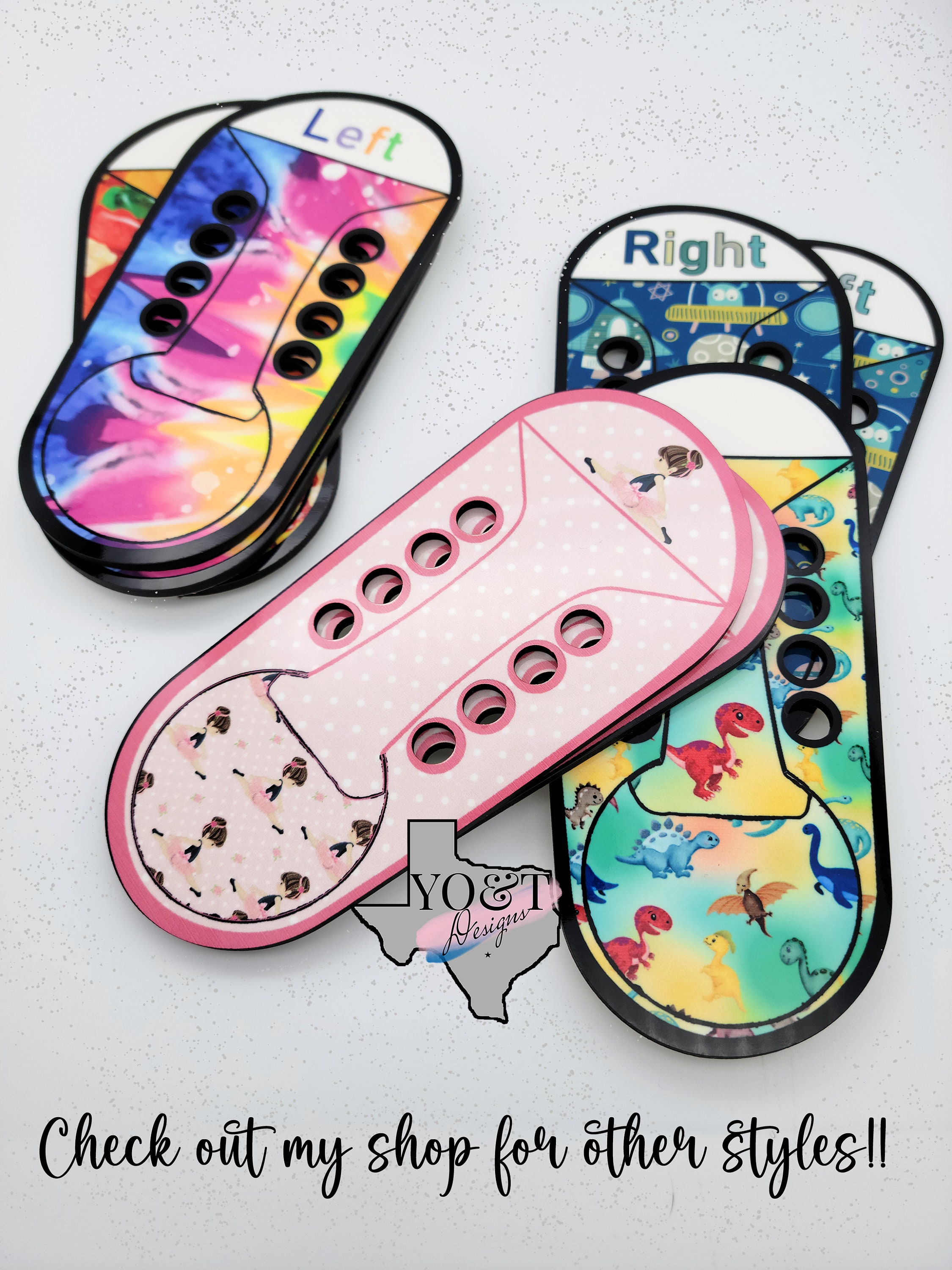 Shoe Lacing Board Practice Tying Shoelaces Kids Life Skills - Etsy