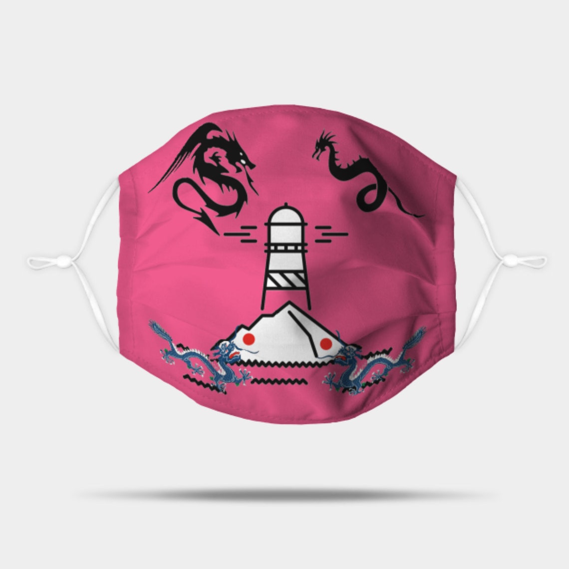 Dragon to the Sky T Battle T Mask - Etsy UK