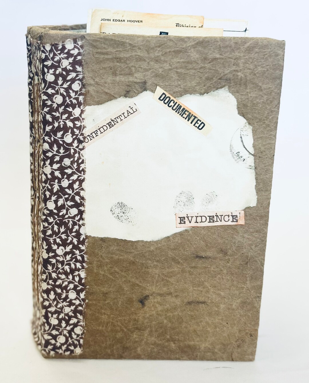 Detective Notebook True Crime Junk Journal, Police Investigator ...