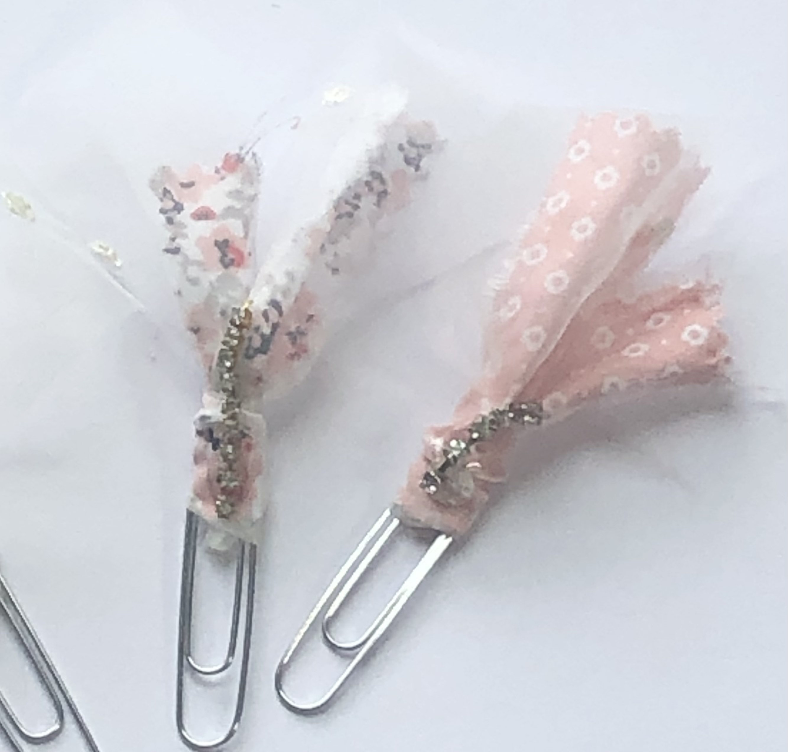 Set of 4 Altered Paper Clips for Junk Journals with Vintage | Etsy