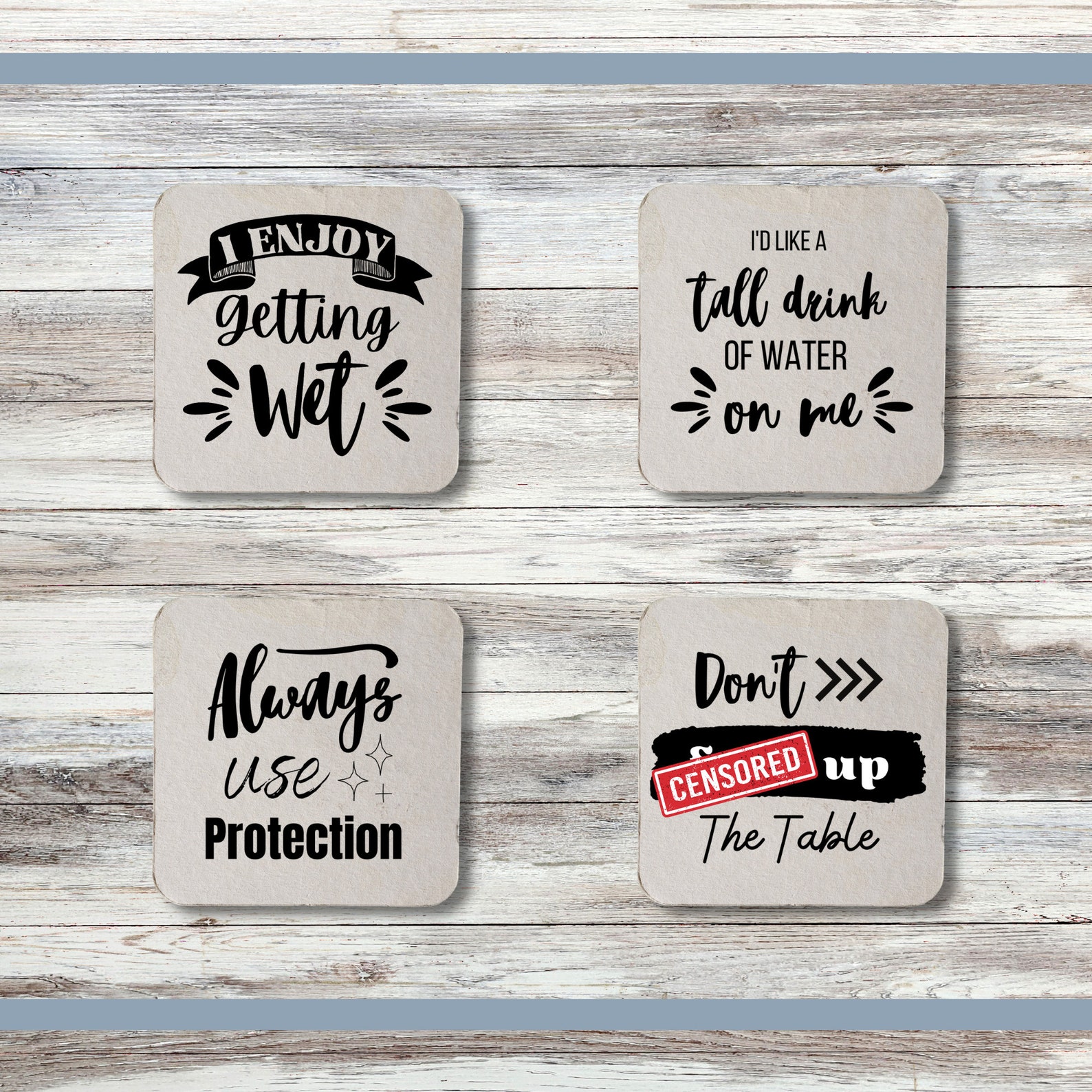 Naughty Digital Coaster Designs, Funny Coaster Quotes, Sarcastic ...