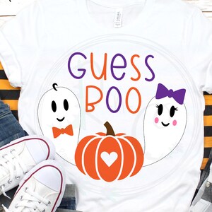 Guess Boo SVG, Halloween Gender Reveal Svg, Team Boo-y Svg, Team Ghoul ...
