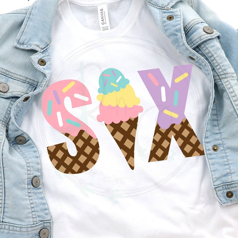 Ice Cream Svg - Etsy