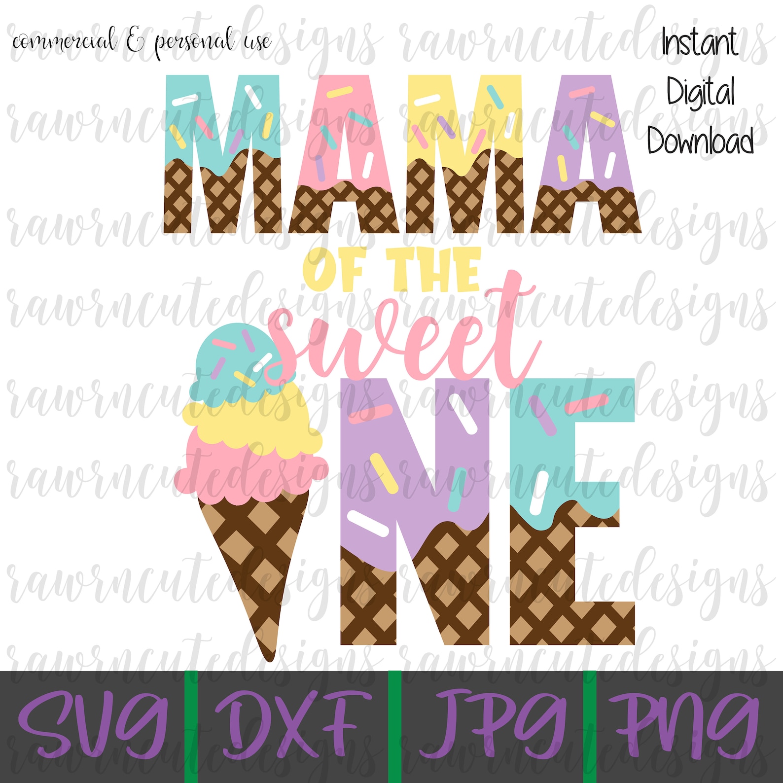 Mama of the Sweet One SVG Dada of the Sweet One SVG Sweet - Etsy