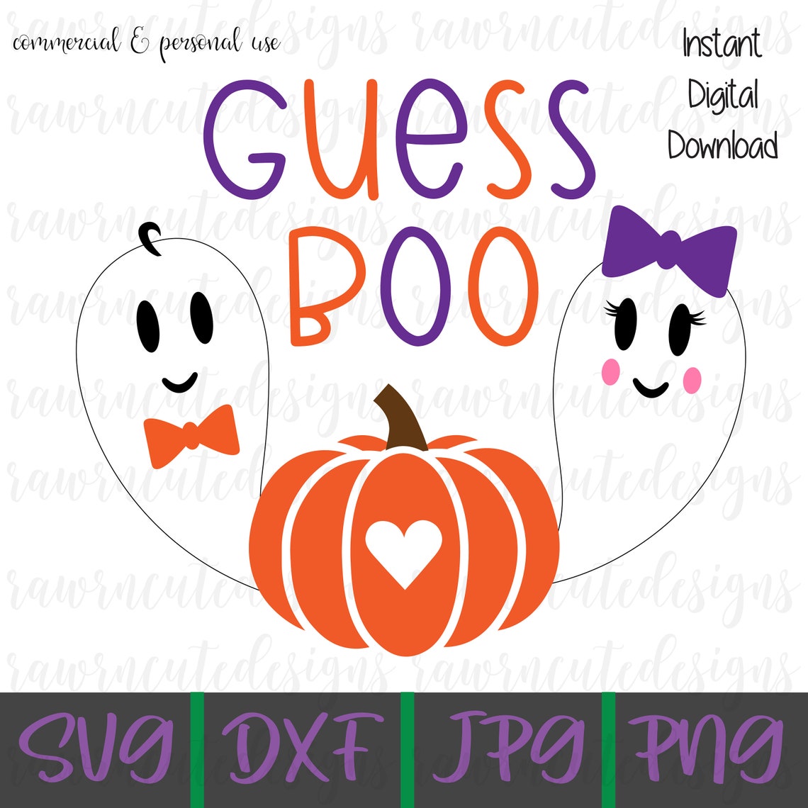 Guess Boo SVG Halloween Gender Reveal Svg Team Boo-y Svg - Etsy