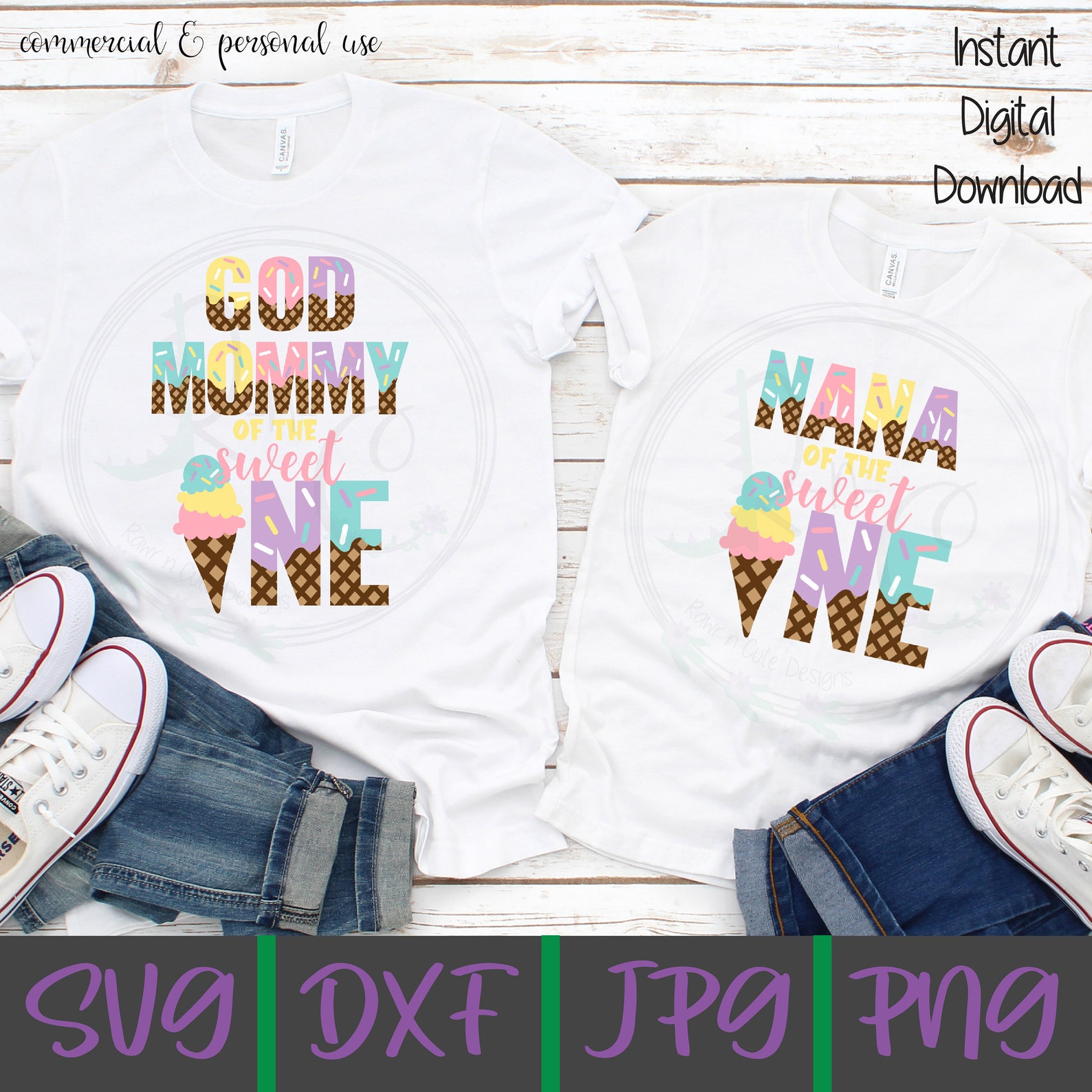 Pastel Mom Dad Sister God Mommy Nana Aunt Uncle and - Etsy