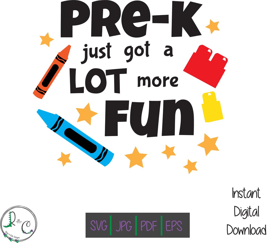 Prek SVG Prek Fun Svg Prek Kid Shirt Svg School Svg - Etsy