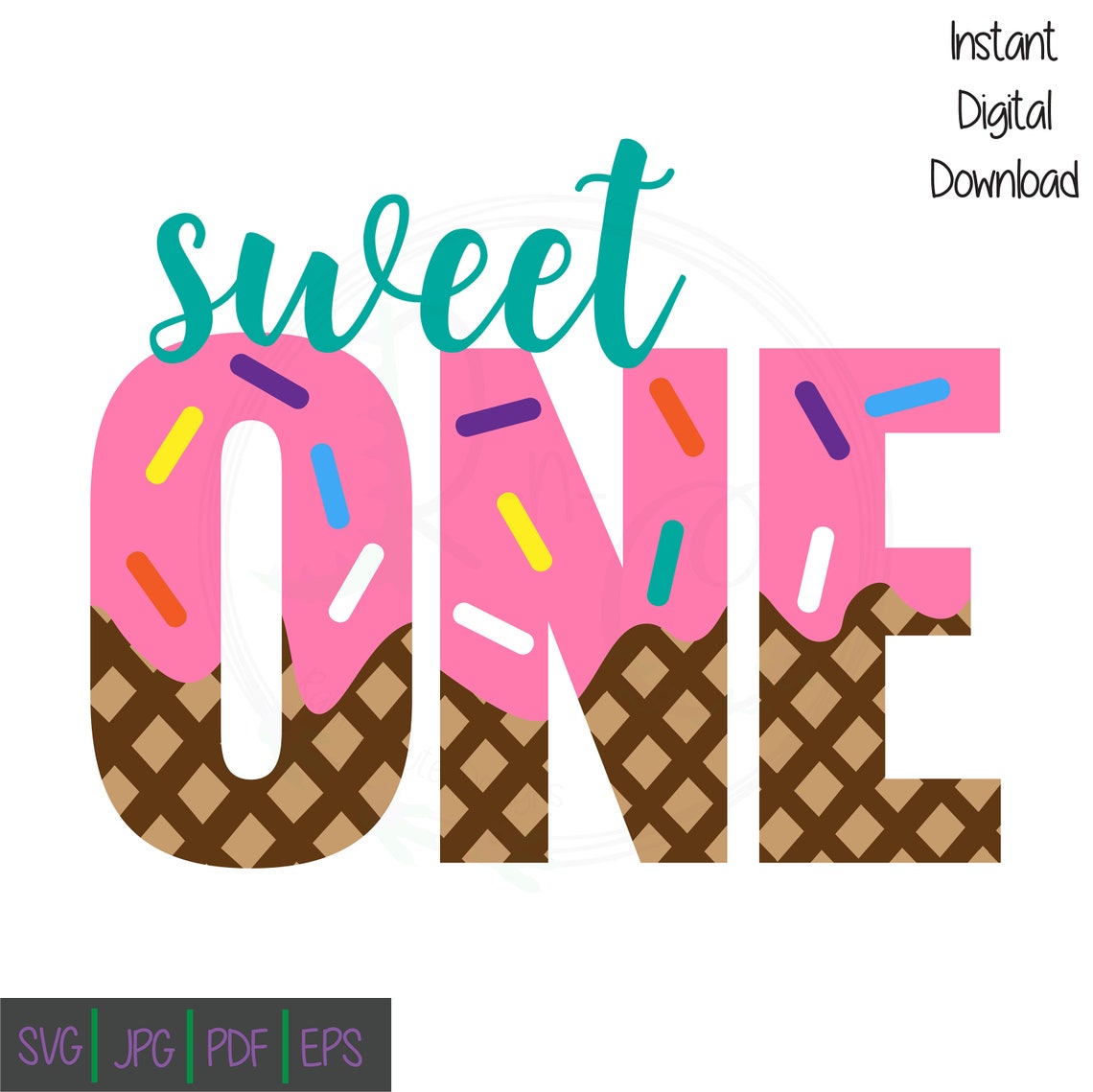 Sweet One SVG First Birthday Svg Birthday Girl Svg - Etsy