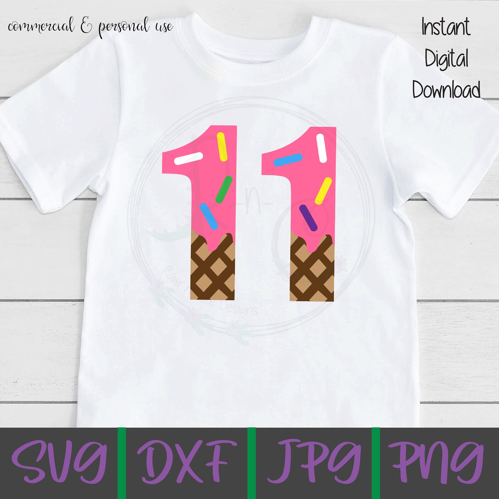 Eleventh Birthday SVG 11th Birthday Svg Birthday Girl Svg - Etsy