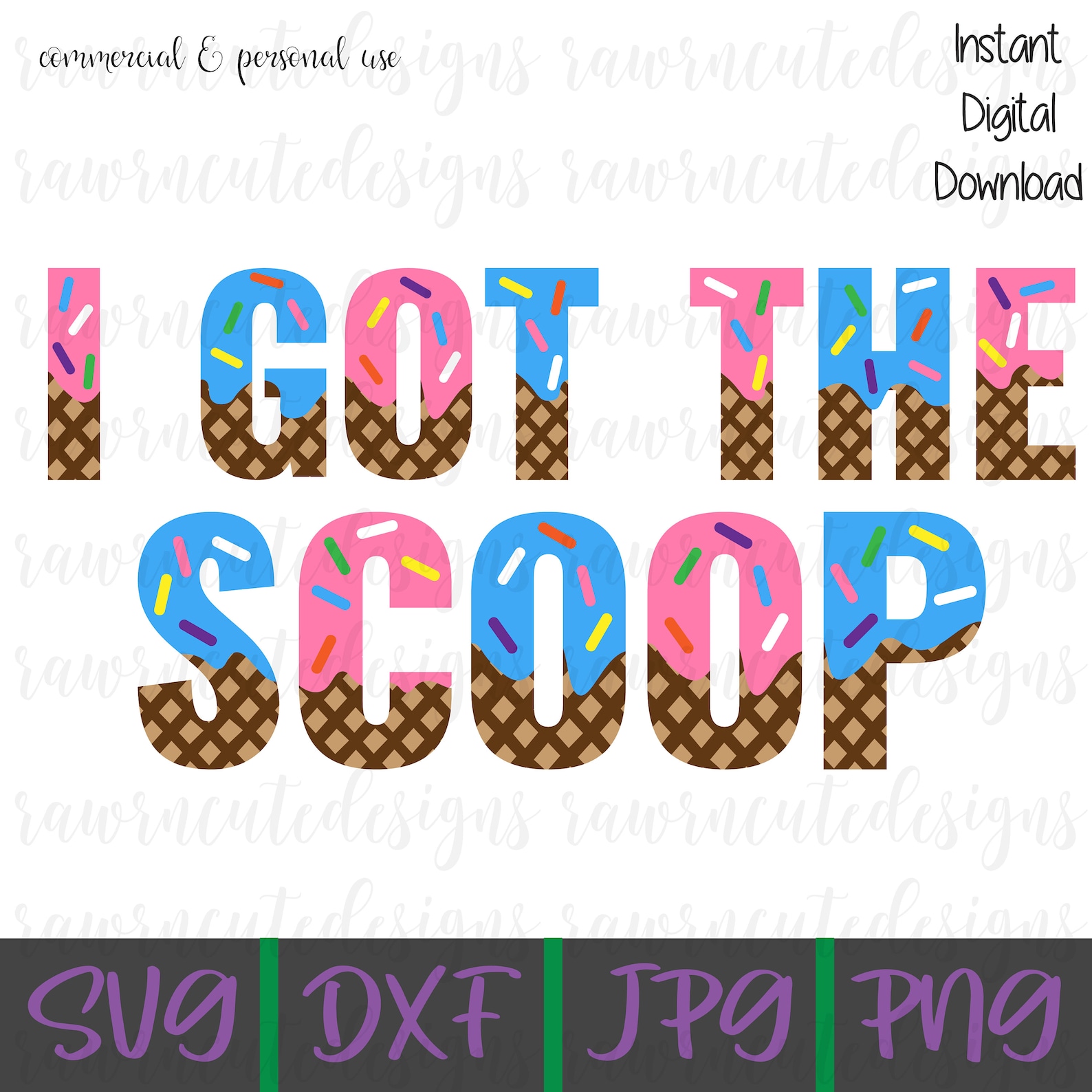 I Got the Scoop SVG, Ice Cream Gender Reveal Party, What's the Scoop ...