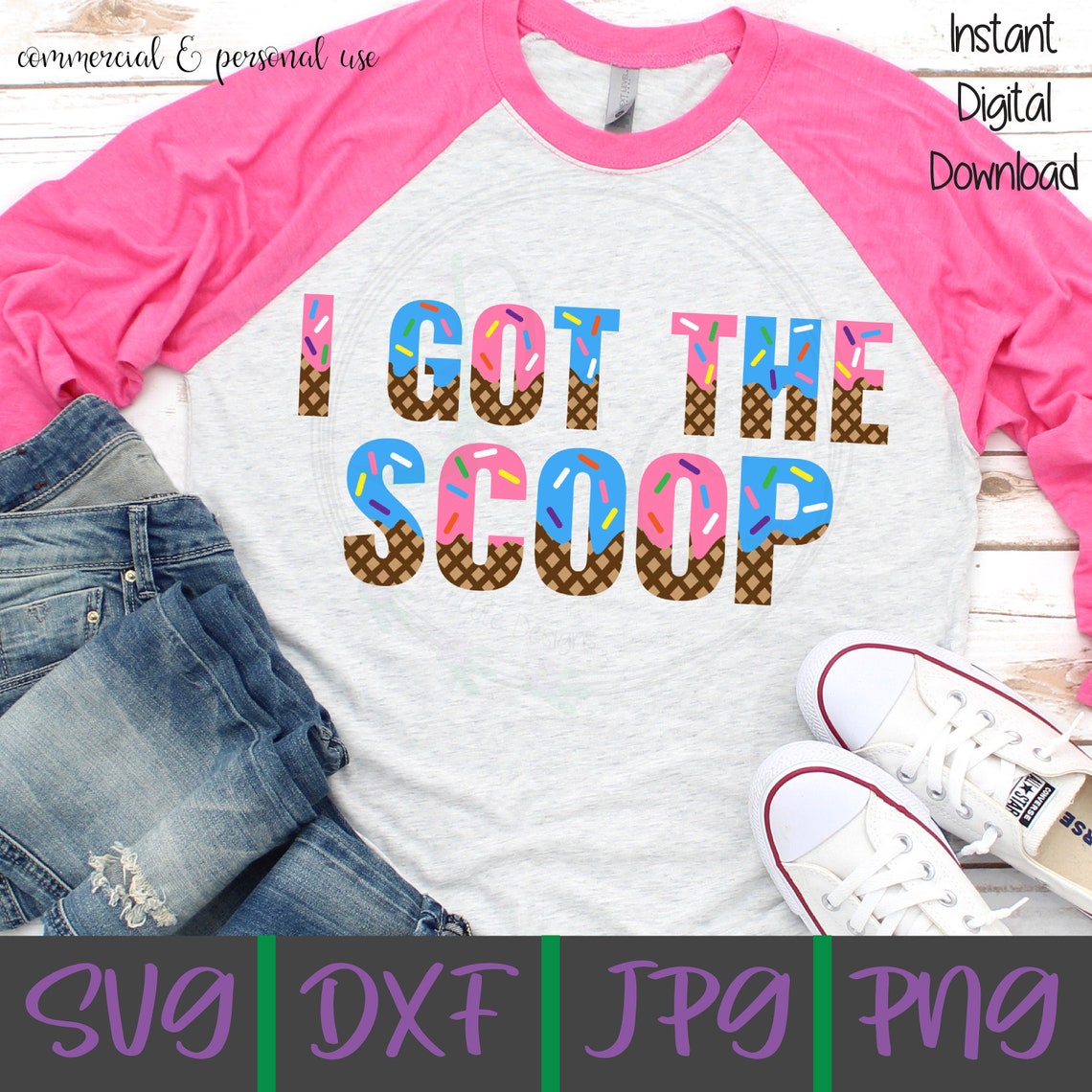 I Got the Scoop SVG, Ice Cream Gender Reveal Party, What's the Scoop ...