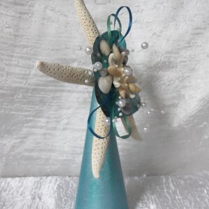 Starfish Capiz Shell Tree Topper, Starfish, Coastal, Nautical, Beach ...