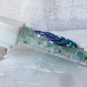 Octopus Night Light, Night Light, Nightlight, Blue Purple Octopus, Dusk ...